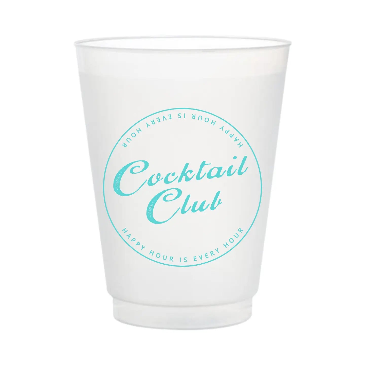 Cocktail Club Frosted Cups – MadHouse