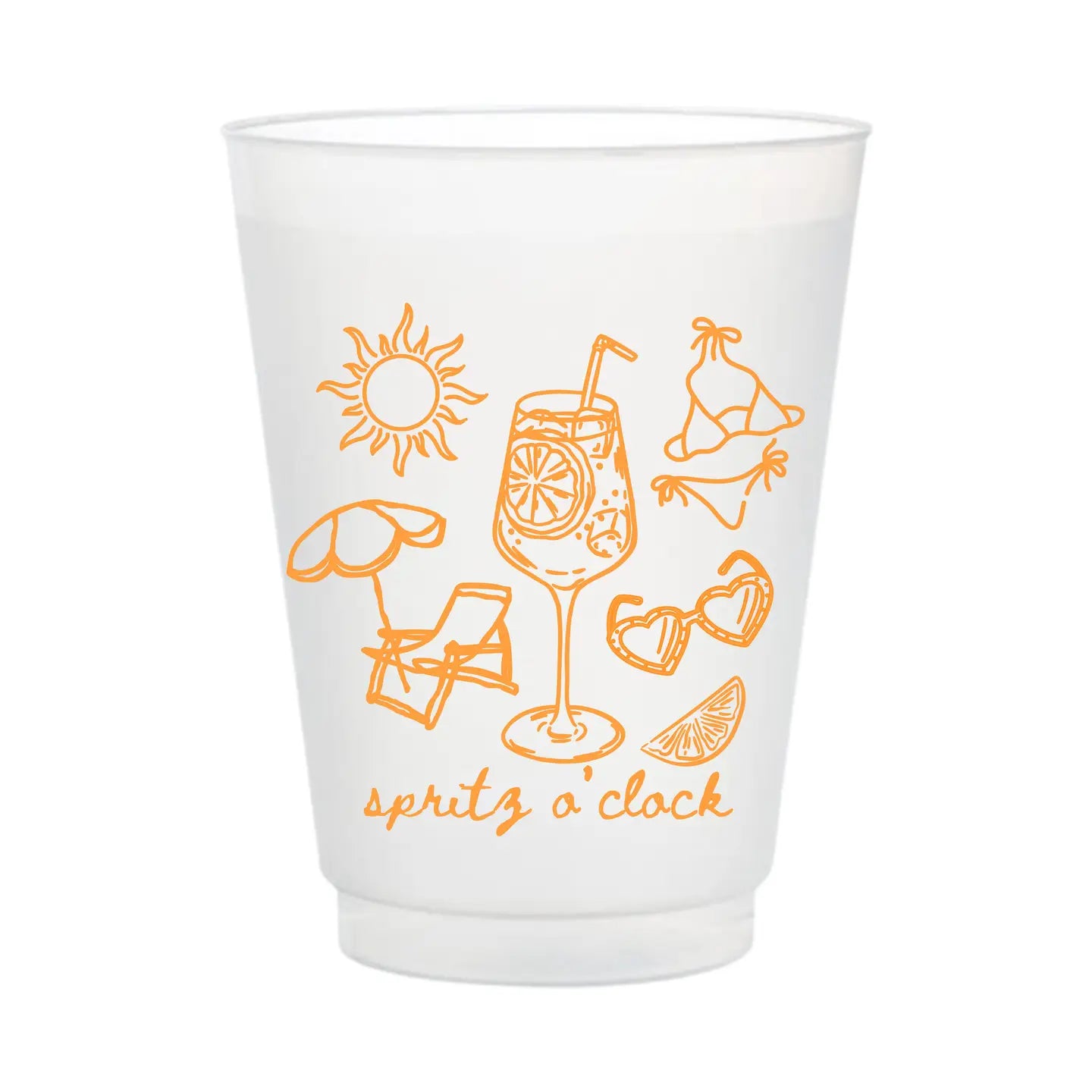 Spritz O'Clock Frosted Cups – MadHouse